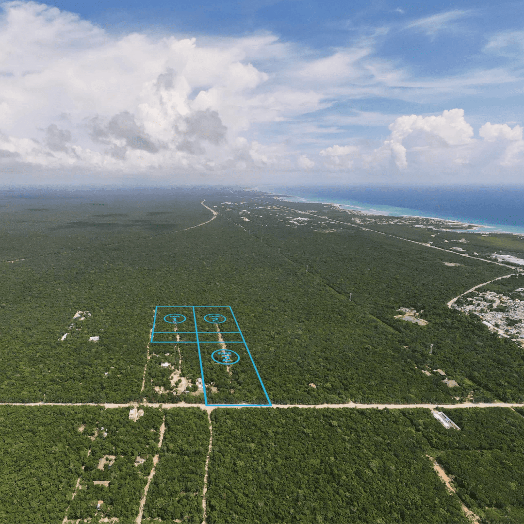 BUILD YOUR DREAM HOME MINUTES FROM TULUM BEACH